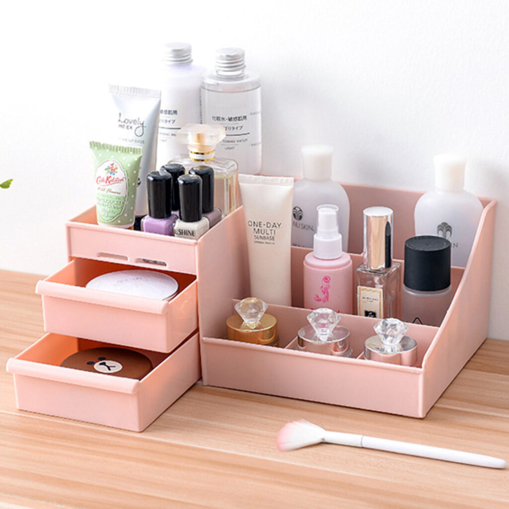 Nail Transfer Foil Storage Box, Heart Handle - Cherry Blossom Store