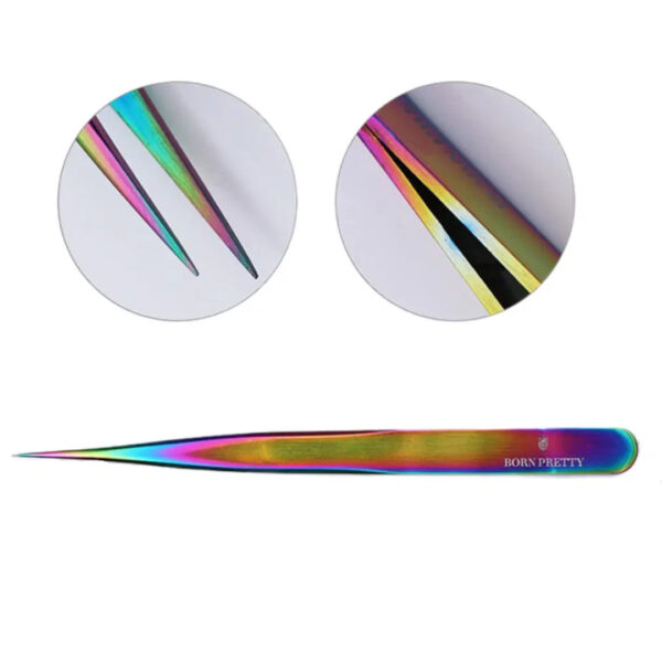 BORN PRETTY Stainless Steel Tweezer-1 - Cherry Blossom Store