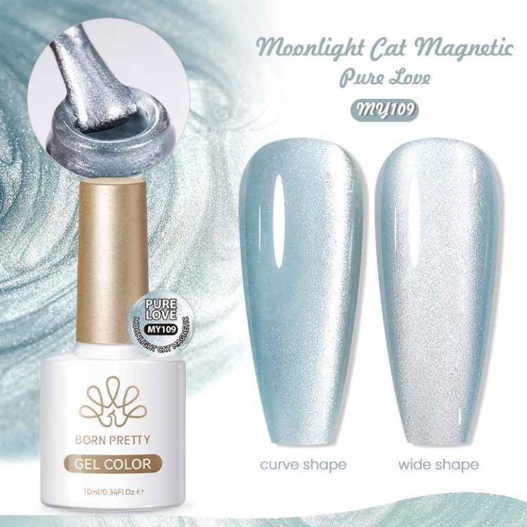 BORN PRETTY 10ml Moonlight Cat Magnetic Gel-08 MY109 - Cherry Blossom Store